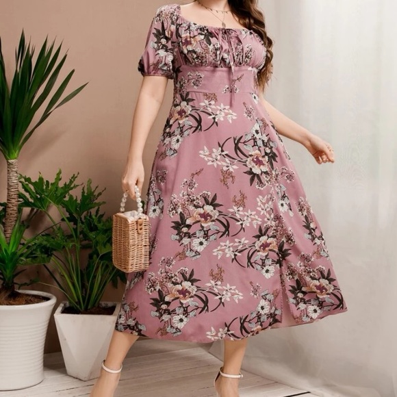 SHEIN | Dresses | Brand New Floral Cottage Core Dress | Poshmark